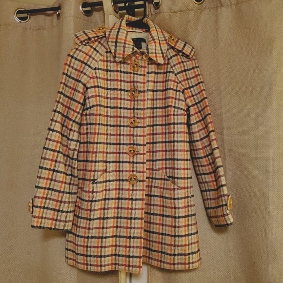 Marc Jacobs | Jackets & Coats | Marc Jacobs Checkered Wool Jacket Size ...